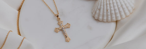 Cross + Crown: Quality Religious Jewelry in Gold & Silver made in USA