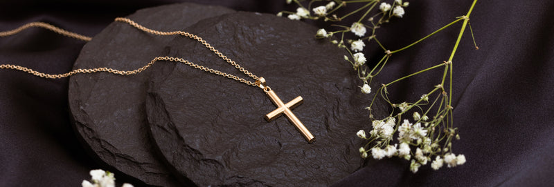 Cross + Crown: Quality Religious Jewelry in Gold & Silver made in USA